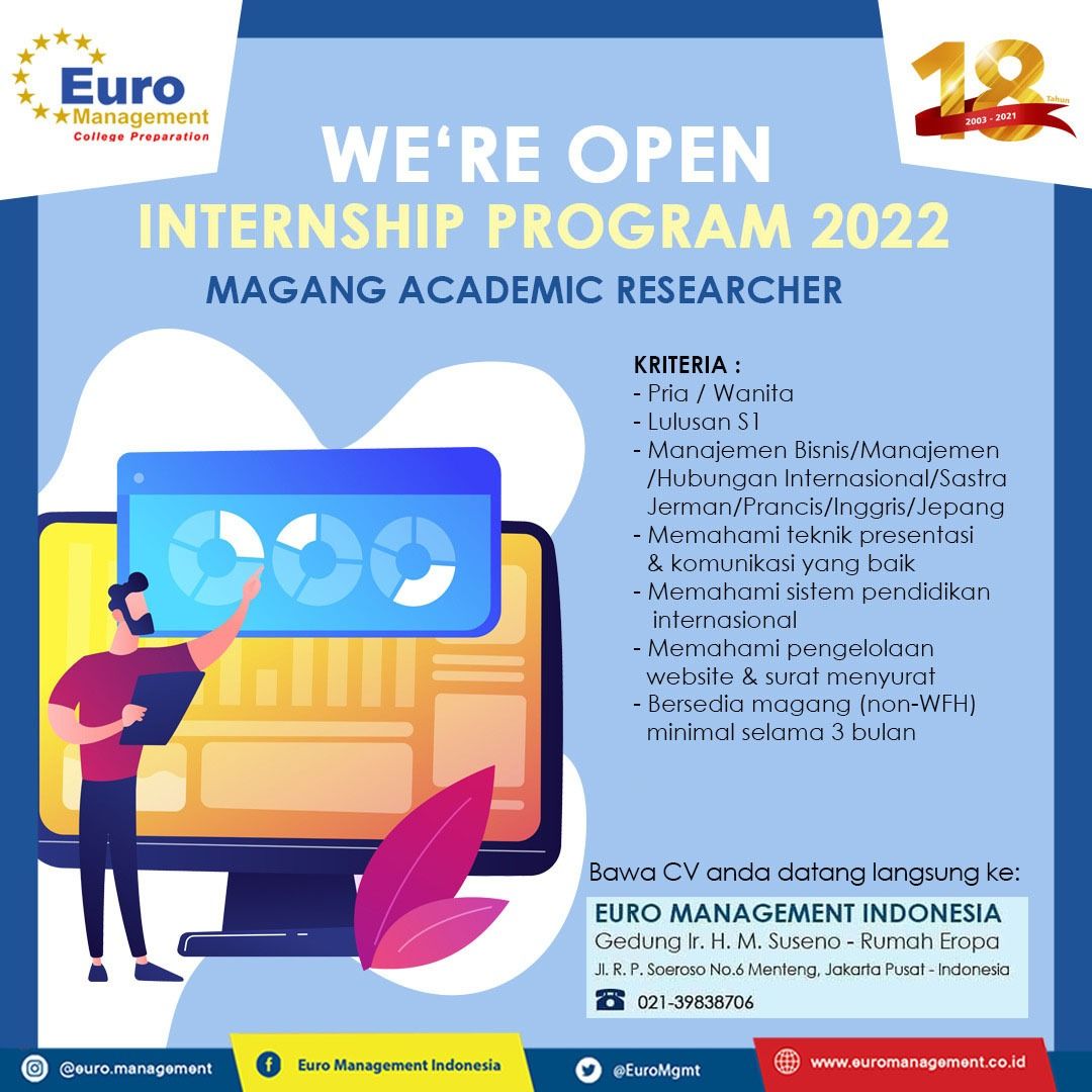 PROGRAM INTERNSHIP/MAGANG 2022